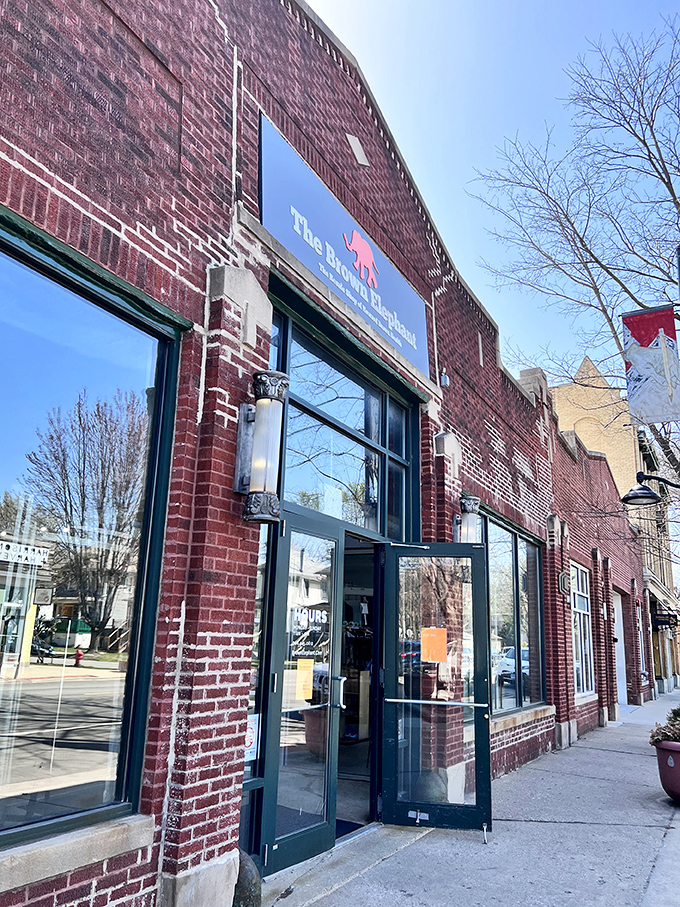 The Brown Elephant's Oak Park location boasts the kind of architectural details that make you want to move in, not just shop.