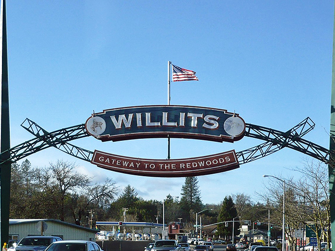 Willits welcomes visitors with open arms and the promise of redwood adventures on any budget.