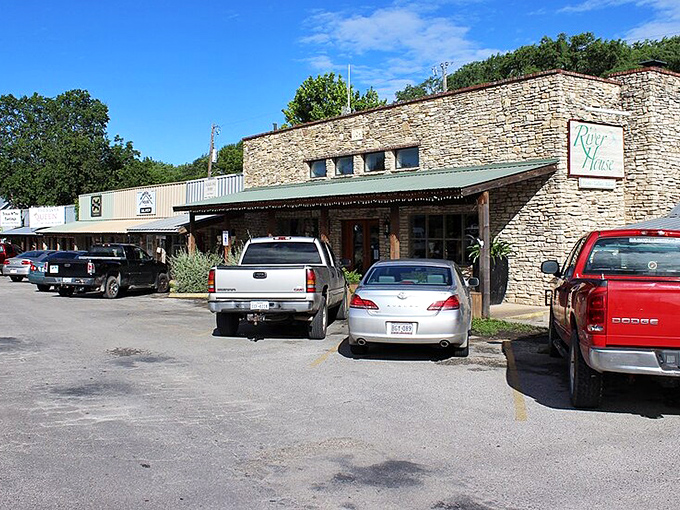 Wimberley's colorful buildings pop like a box of crayons, each one housing local treasures and artistic surprises.