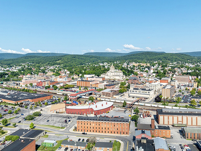 This railroad town nestled in the Alleghenies proves that industrial heritage can be absolutely beautiful.