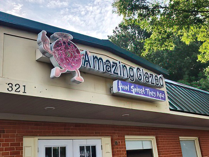 That cheerful red door welcomes you into Chesapeake's sweetest secret worth sharing.