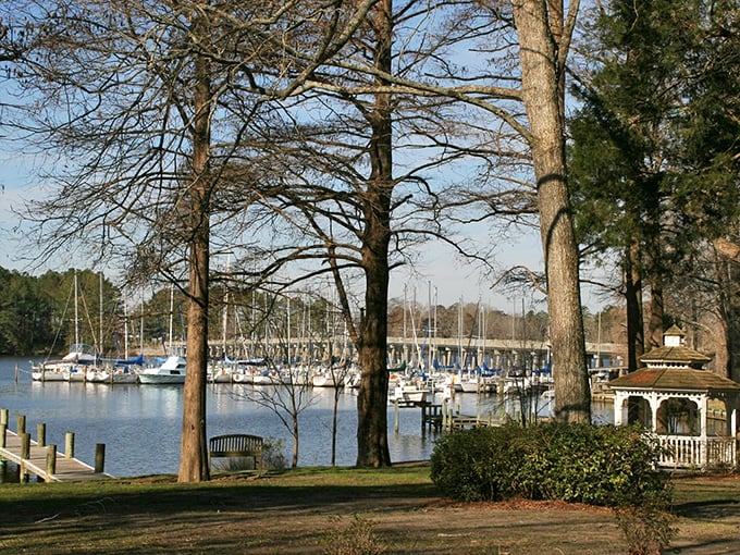 Bath Lake View: Where pirates once roamed, now perfect for afternoon strolls. Blackbeard had excellent taste in hideouts!
