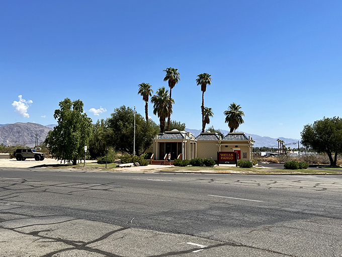 The visitor center welcomes you to this hidden gem where desert beauty meets small-town hospitality perfectly.