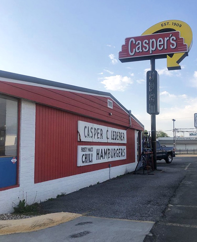 That classic neon sign has been guiding hungry travelers to hot dog heaven since the Eisenhower administration.