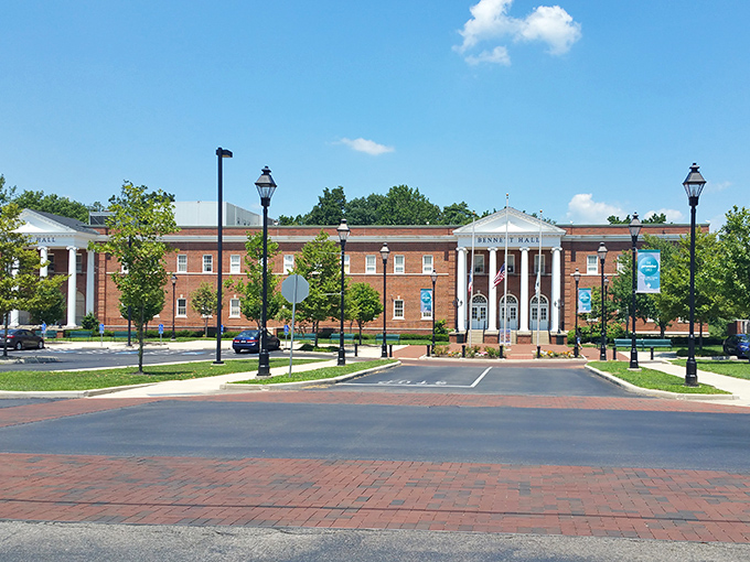 This stately civic center anchors a community where traditional values meet modern affordability in perfect harmony.