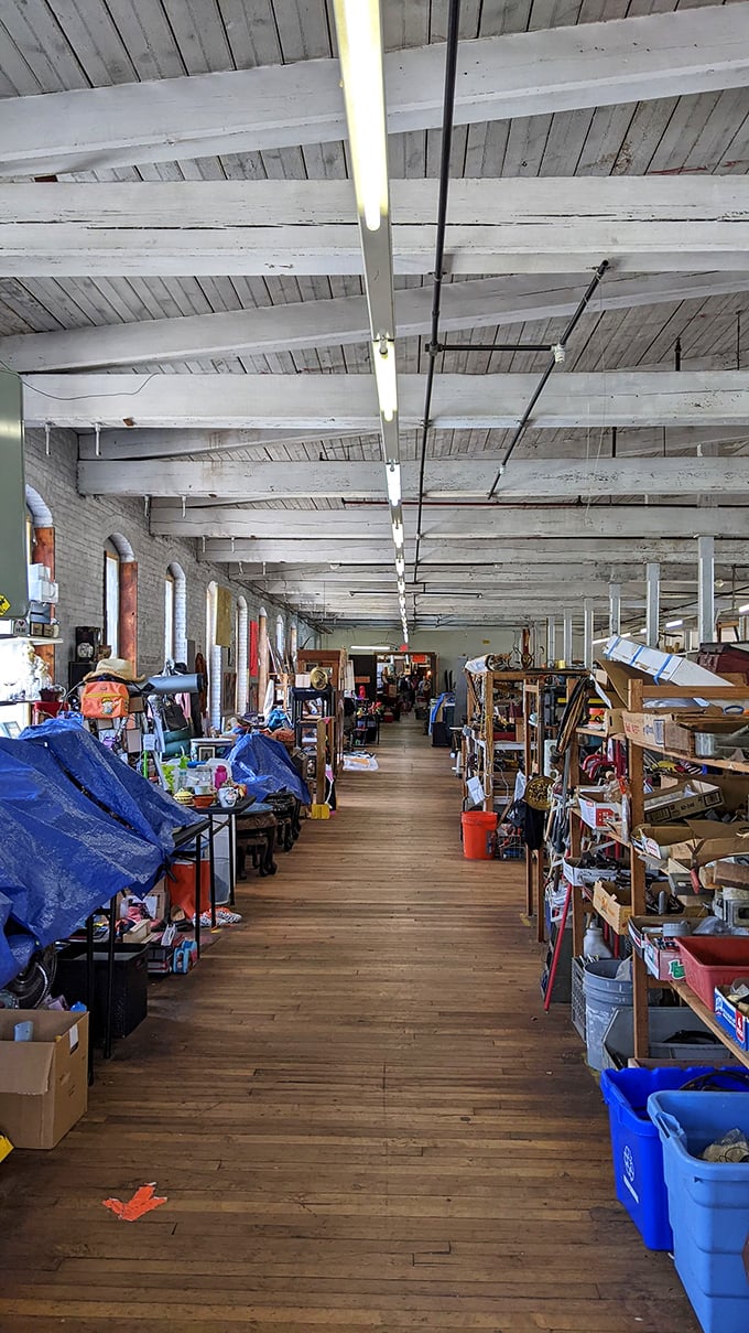 Endless tables of treasures make Sunday mornings feel like Christmas morning for adults.