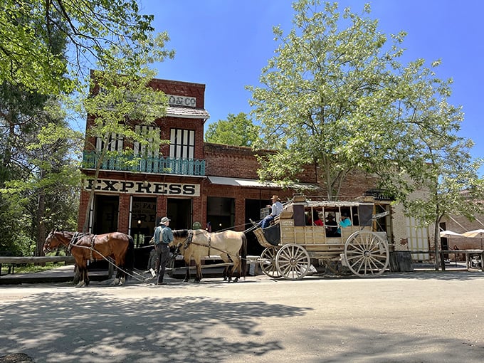Columbia&rsquo;s brick buildings and tree-lined streets feel like a scene pulled straight from an old western. 