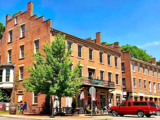 These historic structures along the water showcase why river towns hold such magical appeal forever.