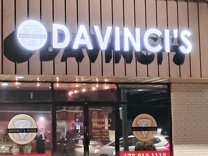 Those glowing letters spell more than just a name - they promise comfort food that remembers when families gathered.