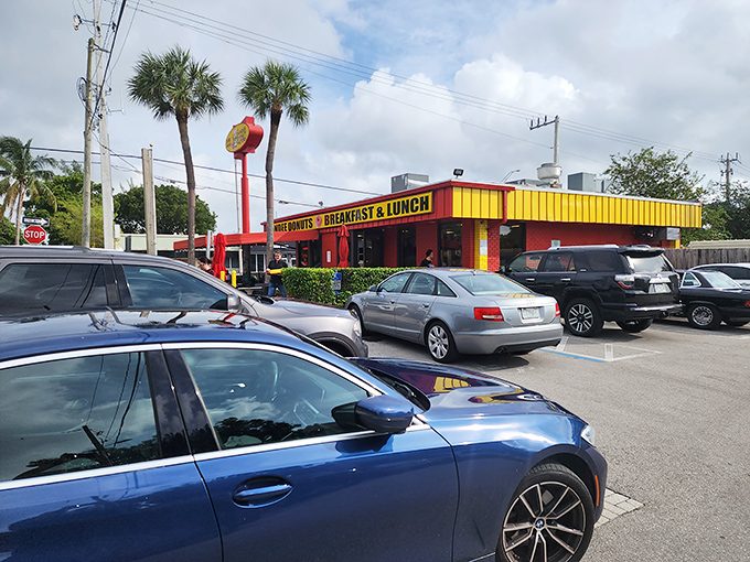 The red beacon of breakfast bliss! Dandee's has been fulfilling Florida's donut dreams for decades.