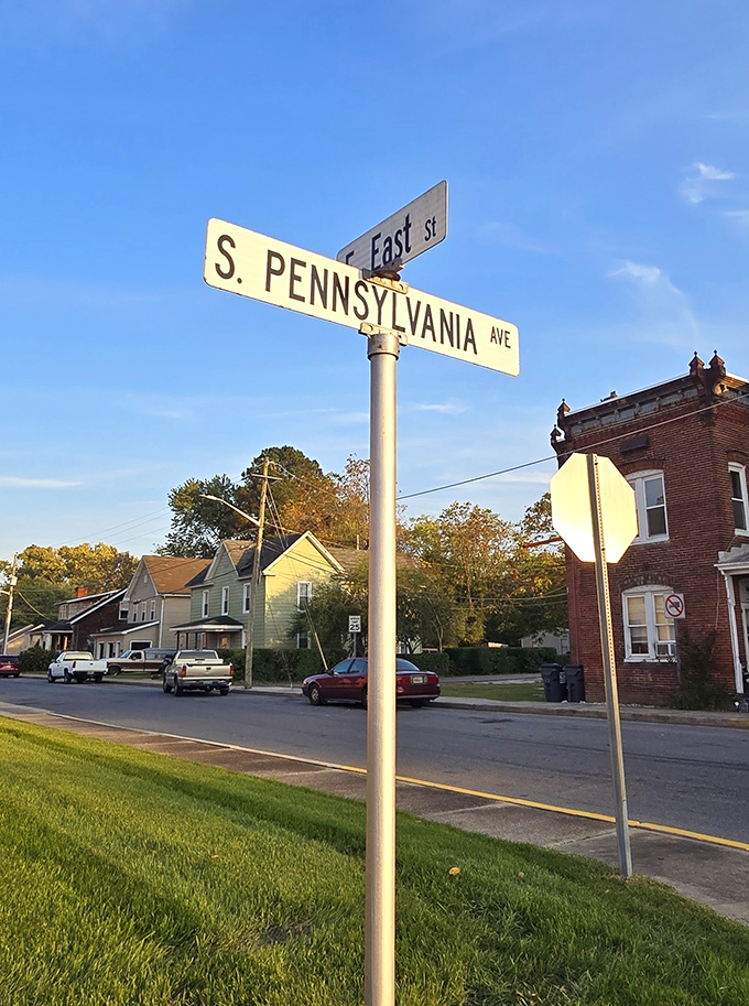 When street signs become your GPS to genuine small-town hospitality and neighborly waves.