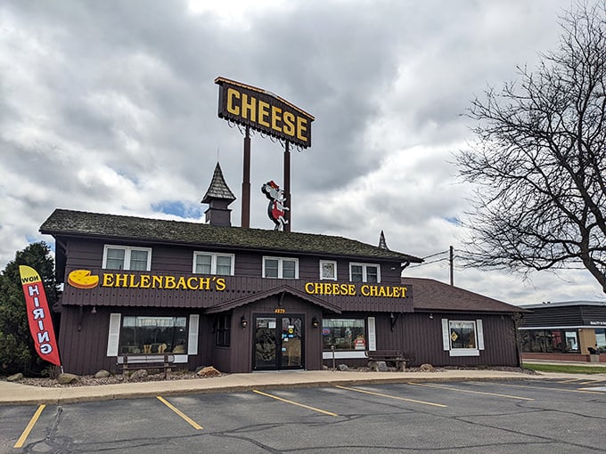Ehlenbach's: Come for the giant cow statue, stay for the cheese that makes your taste buds yodel.