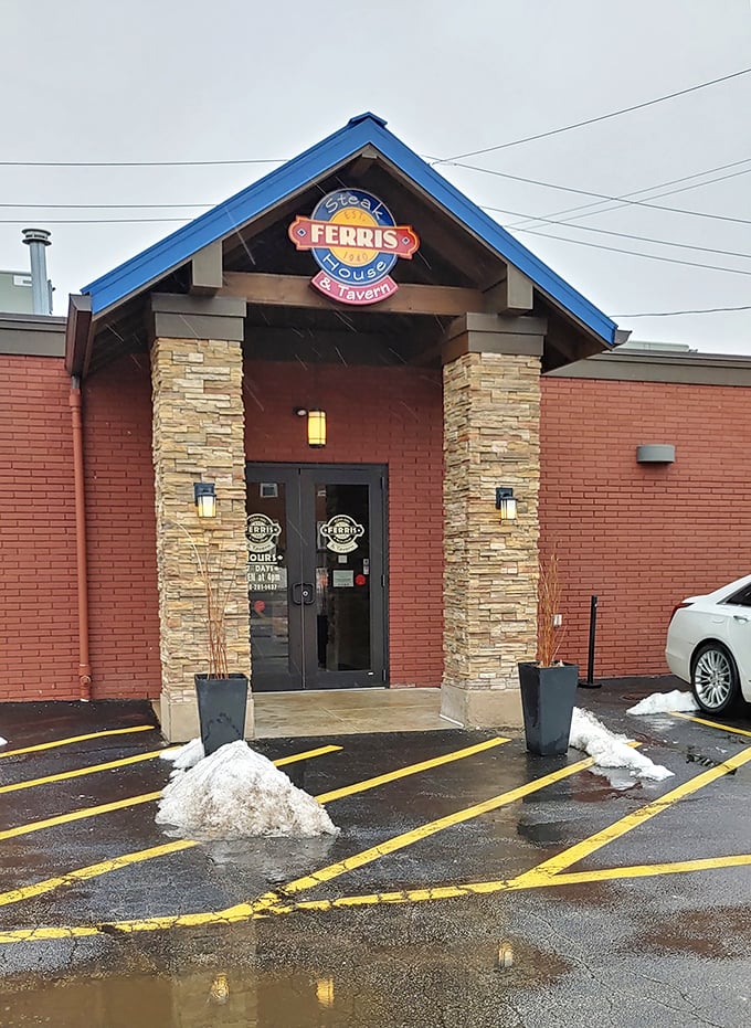 This cozy corner spot proves that great steaks come from places that feel like home.