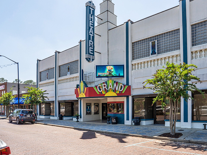 Fitzgerald's Grand Theatre stands as a nostalgic centerpiece of this affordable small town, offering entertainment options that won't break the bank.