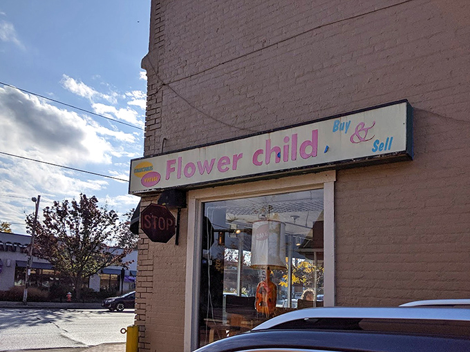 The second Flower Child location brings that same psychedelic energy to a different neighborhood. Peace, love, and vintage shopping!