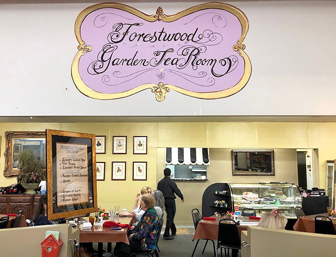 The Garden Tea Room proves that antiquing and fine dining make the perfect marriage of pleasures.