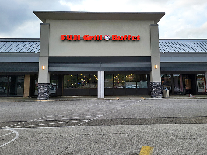 Don't let Fuji Grill's simple exterior fool you&mdash;behind those doors lies a wonderland of sushi, hibachi, and flavors that will transport you across Asia.