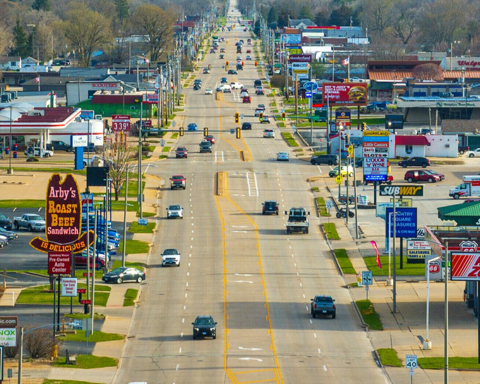 Wide open streets perfect for festivals, farmers markets, and those spontaneous community celebrations we all love.