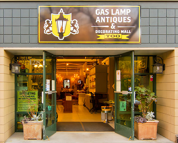 The warm glow from inside GasLamp Too promises discoveries that'll make your friends ask, "Where did you find THAT?"