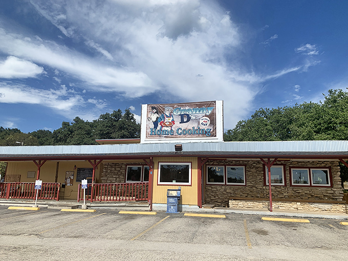 The weathered sign at Granny D's doesn't lie &ndash; this is where comfort food gets the respect it deserves.