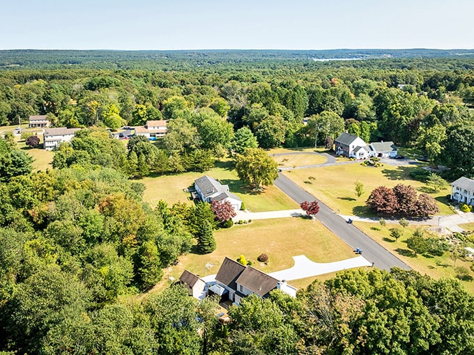 Griswold's woodland retreats nestle into nature's embrace &ndash; where your Social Security check buys both a home AND breathing room worthy of Thoreau.