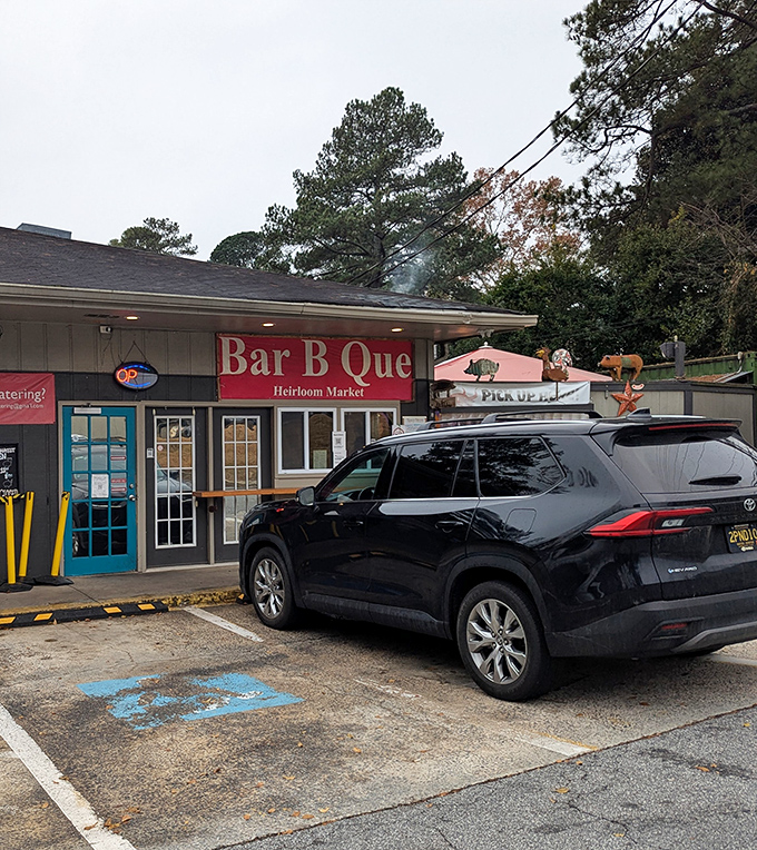 Sometimes the best barbecue hides in plain sight, waiting to surprise you with perfectly smoked perfection.