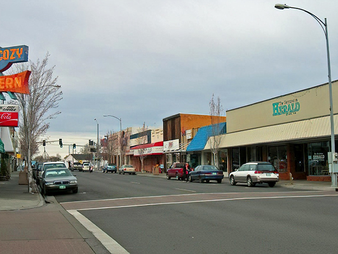 In Hermiston, the traffic lights are just suggestions and the pace is set by seasons, not smartphones.
