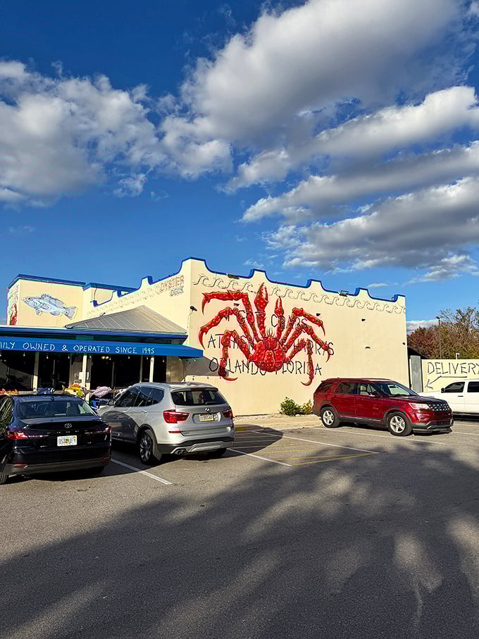 When a seafood joint proudly displays a giant crab on its sign, you know they mean business about their ocean offerings.