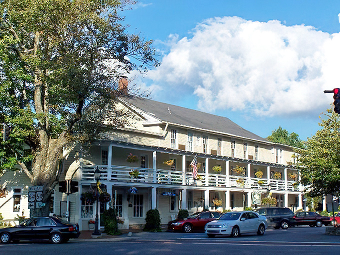 These upscale mountain streets prove you can have both luxury and authentic Appalachian charm together.