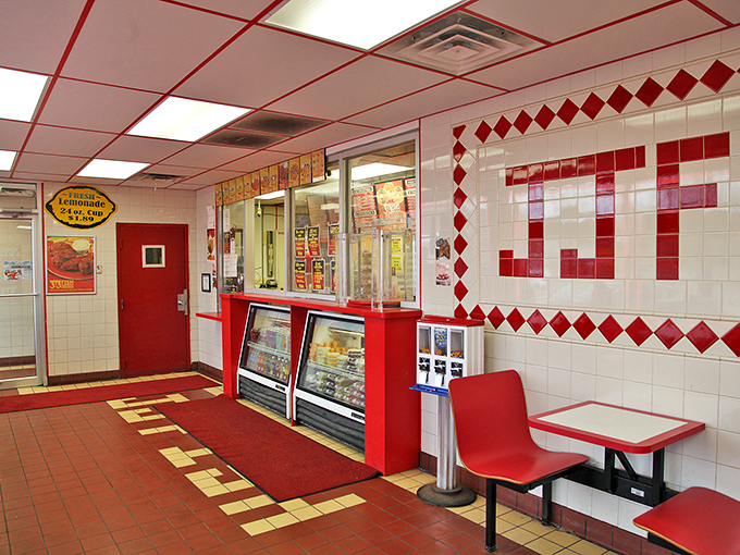 The classic diner aesthetic tells you everything - this place focuses on flavor, not fancy decorations or gimmicks.