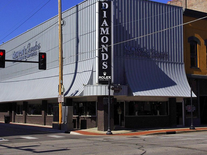 Classic storefronts line up like old friends ready to welcome you with open arms.
