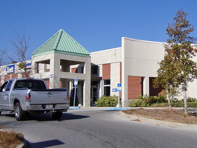 This modern bank building proves small towns can embrace progress without losing their neighborly charm.