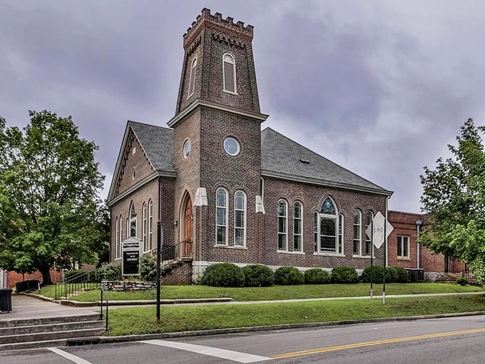 Historic churches anchor communities with their timeless architecture and enduring spiritual presence.