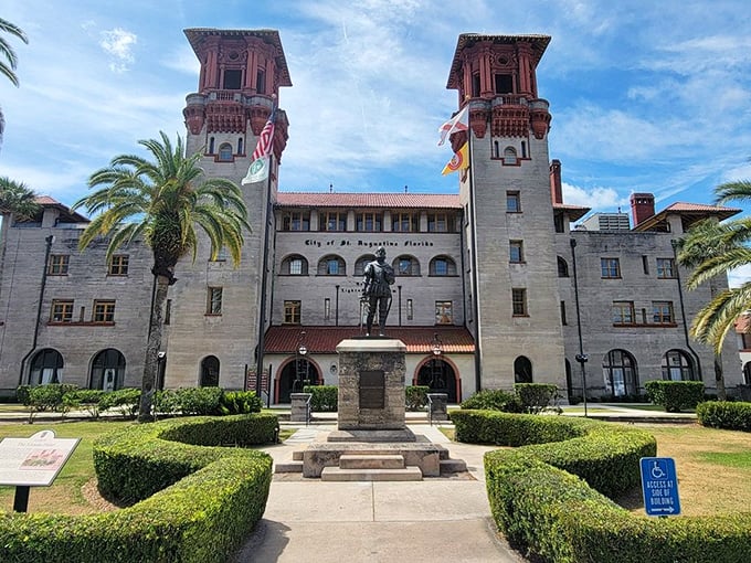 That grand staircase has seen more elegant moments than a Fred Astaire movie marathon - and it's still dancing.