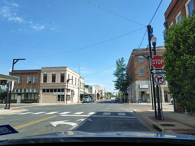 Historic storefronts and charming brick facades make every stroll feel like a step back in time.