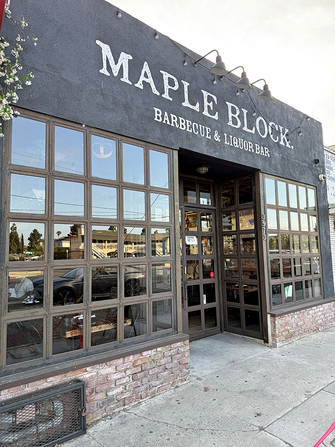 Behind those impressive garage-style windows at Maple Block lies BBQ that even your most sophisticated friends will happily get messy for.