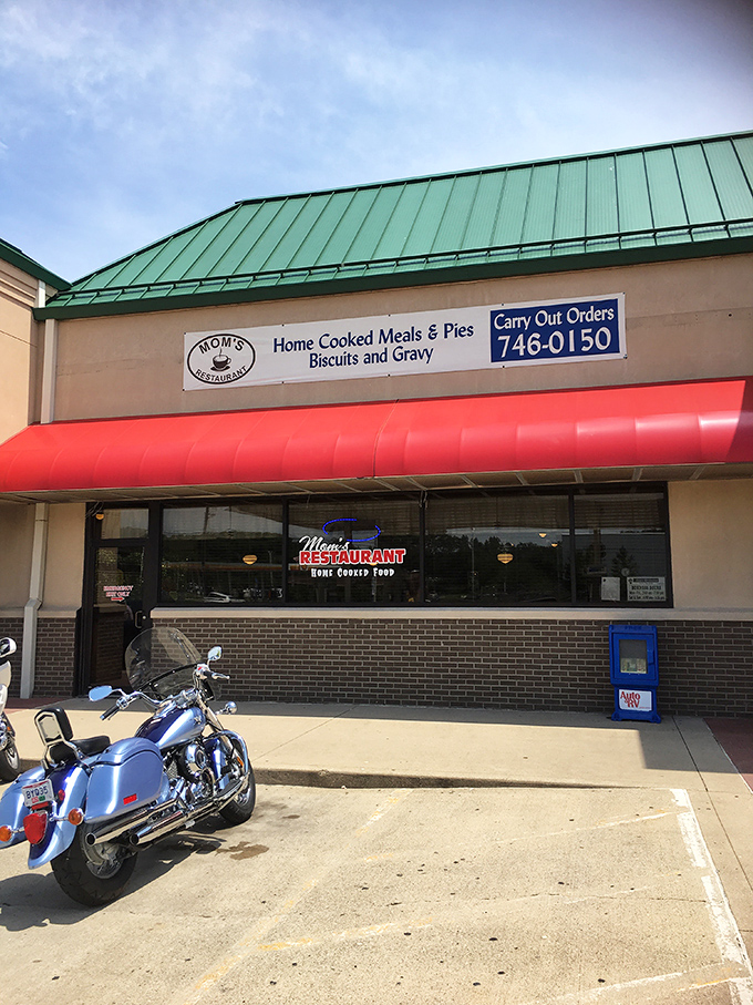 That motorcycle parked outside Mom's isn't just transportation&mdash;it's someone's getaway vehicle after committing grand theft biscuits and gravy!