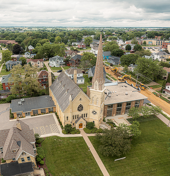 Historic buildings that once stored cheese now store memories&mdash;and affordable apartment dwellers.