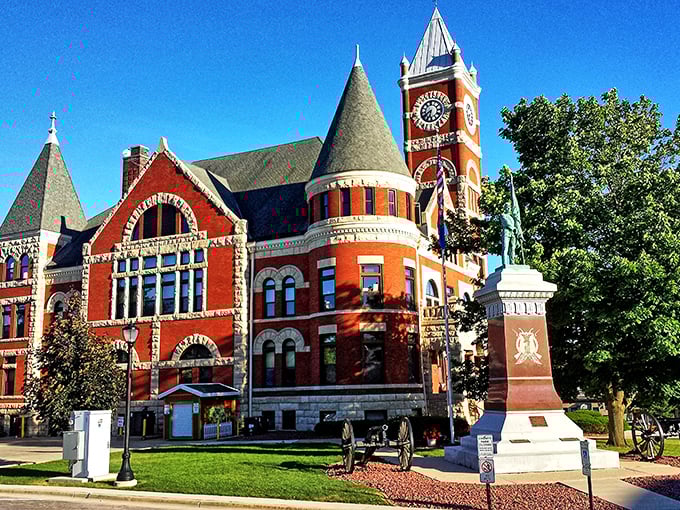 Monroe's stately courthouse reminds visitors that some things never go out of style, including reasonable living costs.