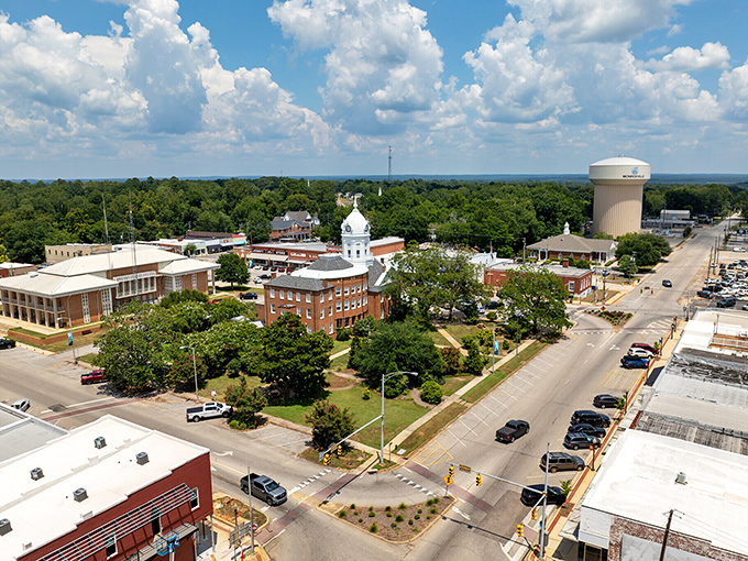 The streets of Monroeville offer small-town tranquility with literary credentials&mdash;a perfect setting for stretching those Social Security dollars.