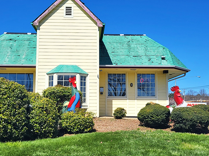 The inviting storefront promises mountain-style comfort food that'll warm your soul and fill your belly.