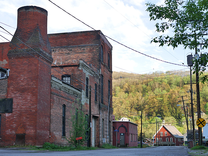 Old mill towns know how to age gracefully, transforming yesterday's industry into today's charming streets and peaceful reflections.