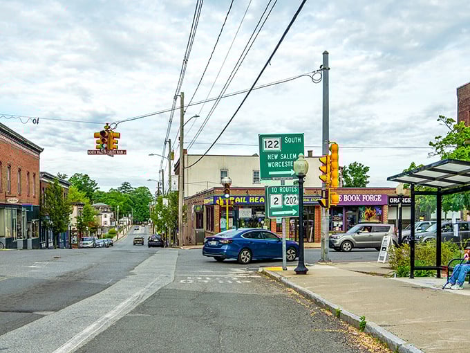 From above, this town looks like a green oasis where your retirement dollars can finally catch their breath. 