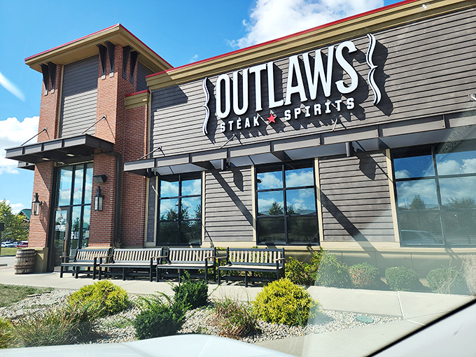 Modern steakhouse meets timeless tradition - Outlaws bridges old-school flavor with contemporary style perfectly.