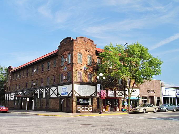 Classic small-town storefronts promise big savings without sacrificing quality or character in any way.