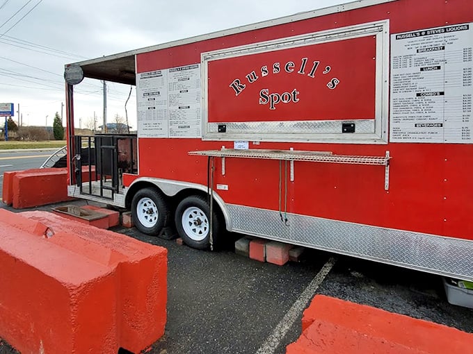 Russell's mobile kitchen proves that authentic pit-smoked meats can roll right up to your neighborhood.