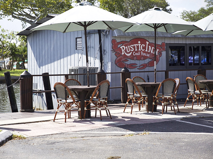 The simple sign promises "Crab House" &ndash; what it doesn't mention is the life-changing garlic crab experience awaiting inside.