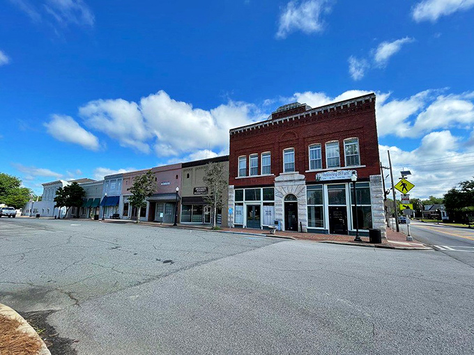 Historic downtown buildings house local businesses that still believe in personal service and fair prices.