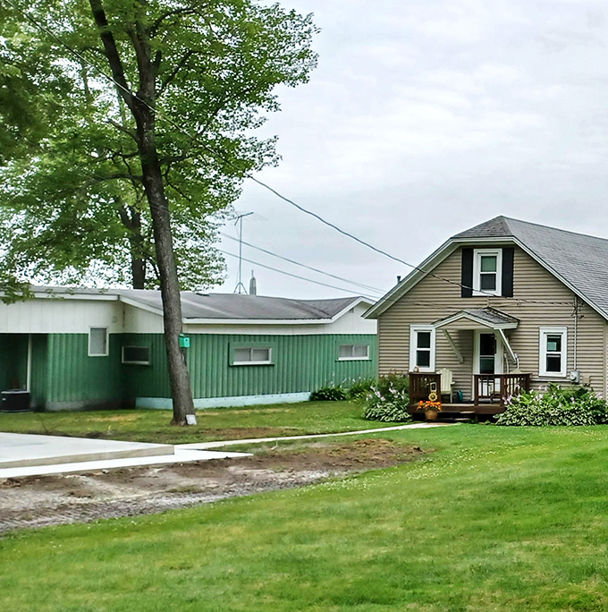 This peaceful streetscape proves that good living doesn't need to cost a fortune or your sanity.