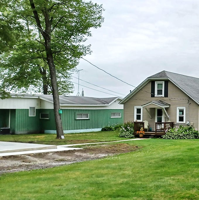 This peaceful streetscape proves that good living doesn't need to cost a fortune or your sanity.